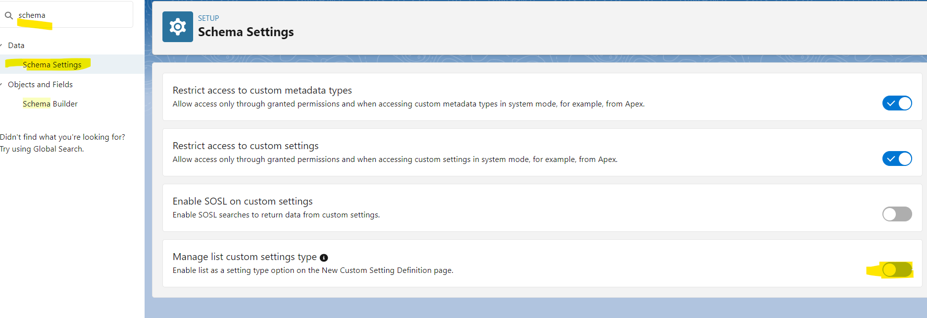 Custom settings in Salesforce : Unleashing the Power of Custom Settings